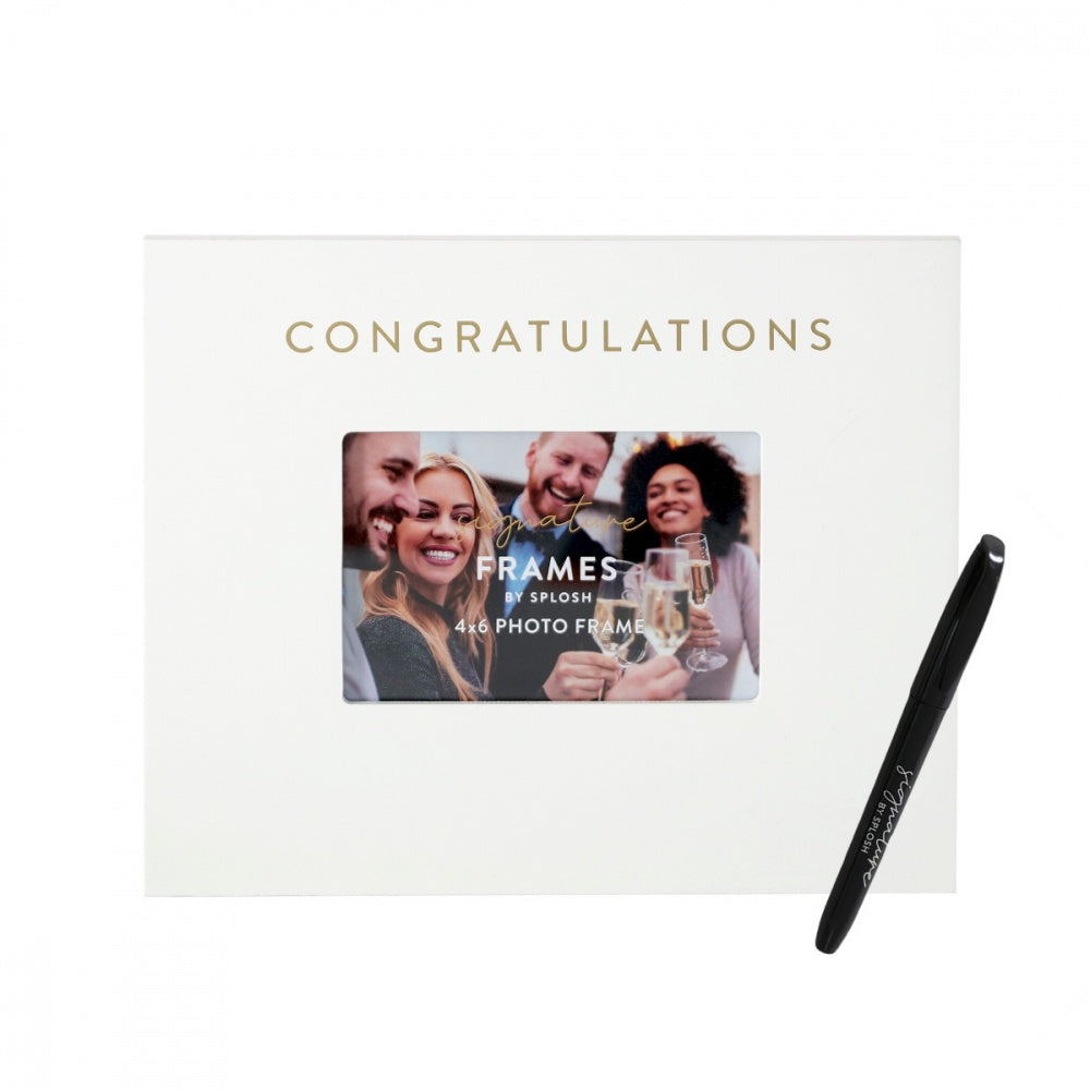 Congratulations Signature Frame – Rosies Gifts